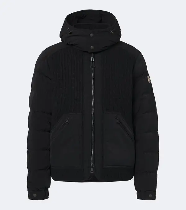 Moncler Pelat Hooded Down Jacket - Black