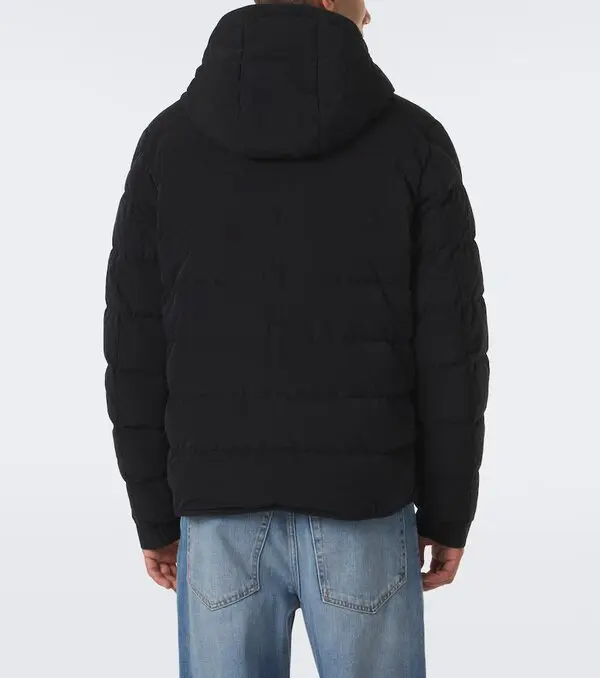 Moncler Pelat Hooded Down Jacket