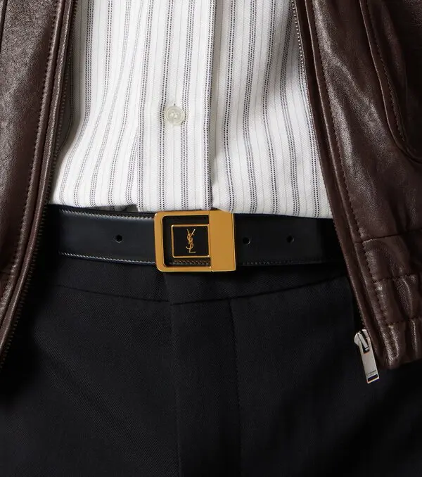 Saint Laurent Leather Belt