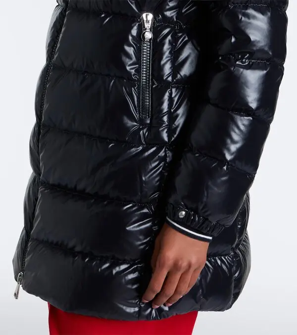 Moncler Courcelles Hooded Down Coat