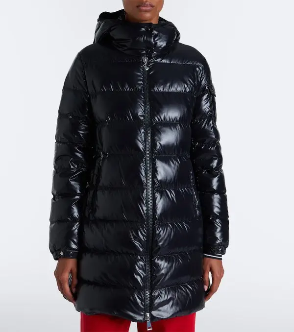 Moncler Courcelles Hooded Down Coat