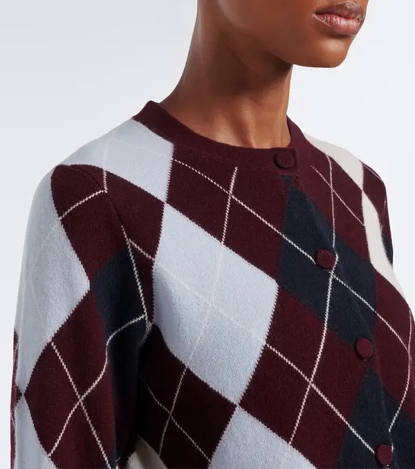 Arch4 Claridges Argyle Cashmere Cardigan