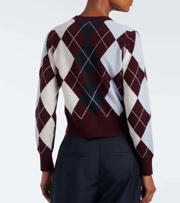 Arch4 Claridges Argyle Cashmere Cardigan