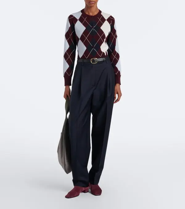 Arch4 Claridges Argyle Cashmere Cardigan