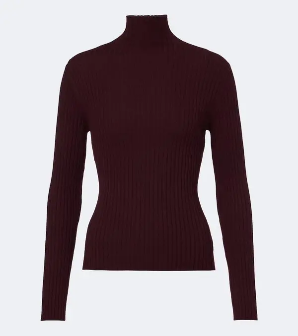 Arch4 Ribbed Cashmere Turtleneck Sweater