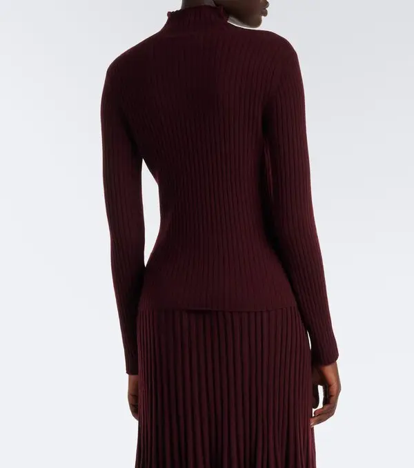 Arch4 Ribbed Cashmere Turtleneck Sweater