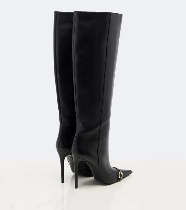 Gucci Donna Horsebit Knee-high Boots