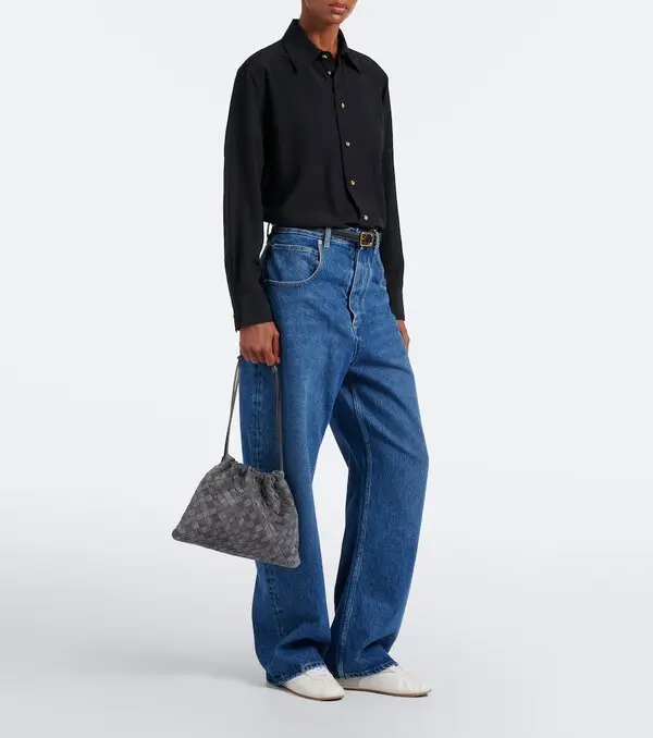 Bottega Veneta Leather Sneakers