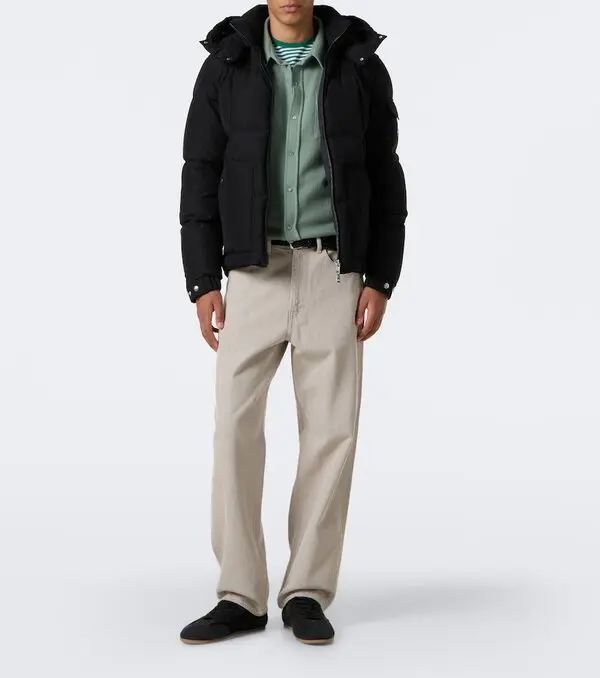 Moncler Hooded Down Jacket - Black