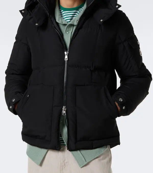Moncler Hooded Down Jacket - Black