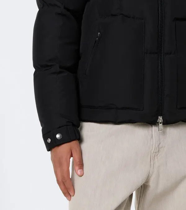 Moncler Hooded Down Jacket - Black