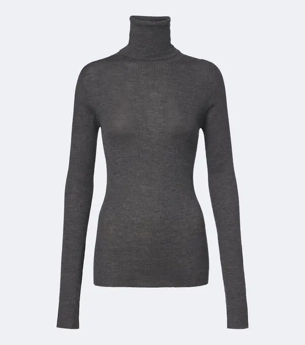 Arch4 Opaline Cashmere Turtleneck Sweater - Grey