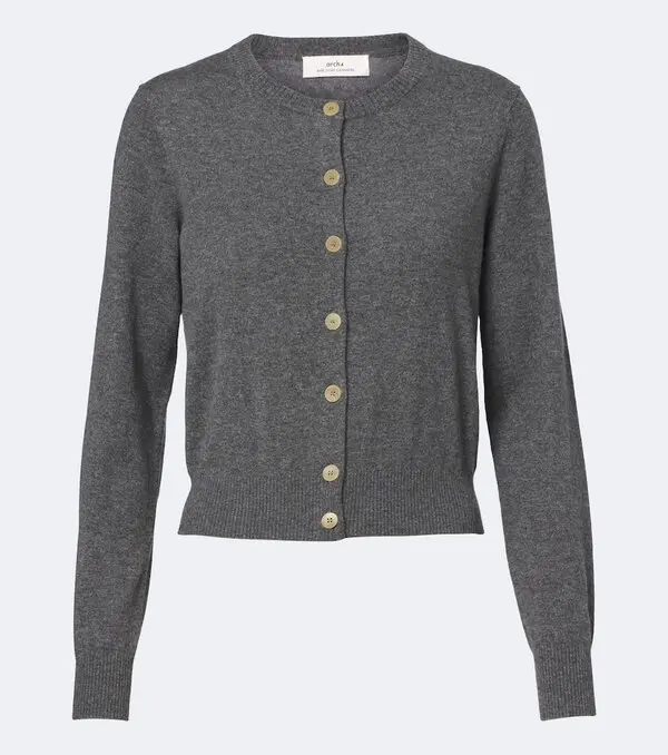Arch4 Celestina Cashmere Cardigan - Grey