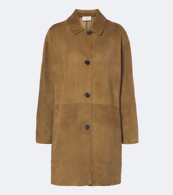 THE ROW Damir Suede Coat