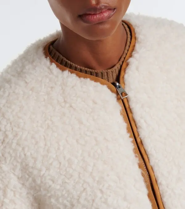 Moncler Mallero Reversible Teddy Down Jacket