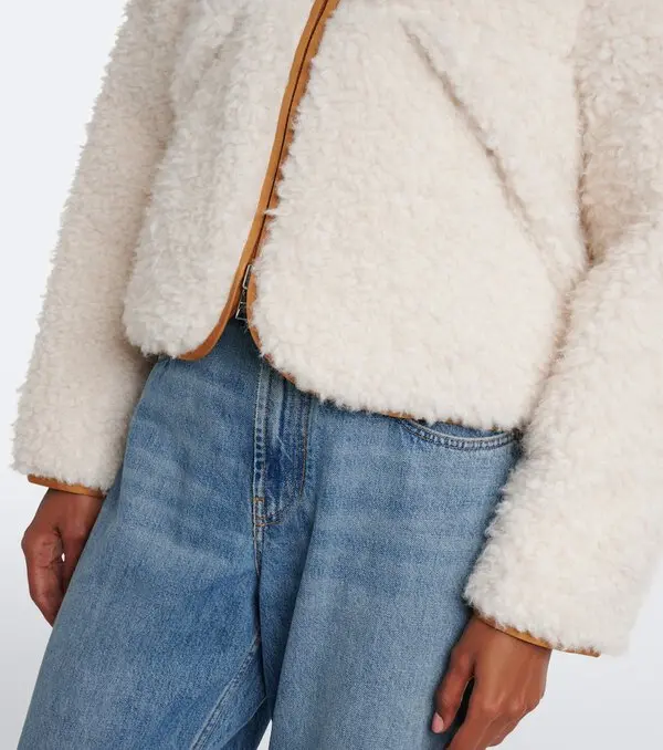 Moncler Mallero Reversible Teddy Down Jacket