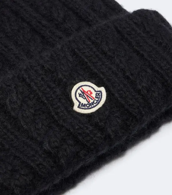 Moncler Alpaca And Wool-blend Beanie