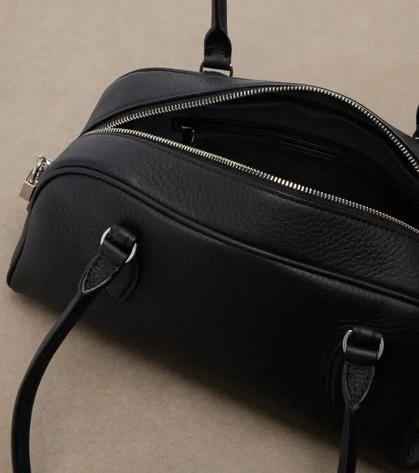 THE ROW India E/w Small Leather Tote Bag