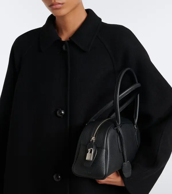 THE ROW India E/w Small Leather Tote Bag
