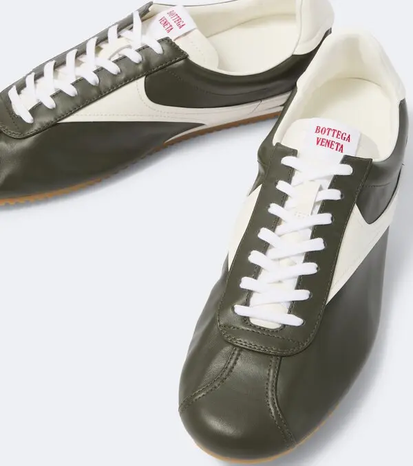 Bottega Veneta Shot Leather Sneakers