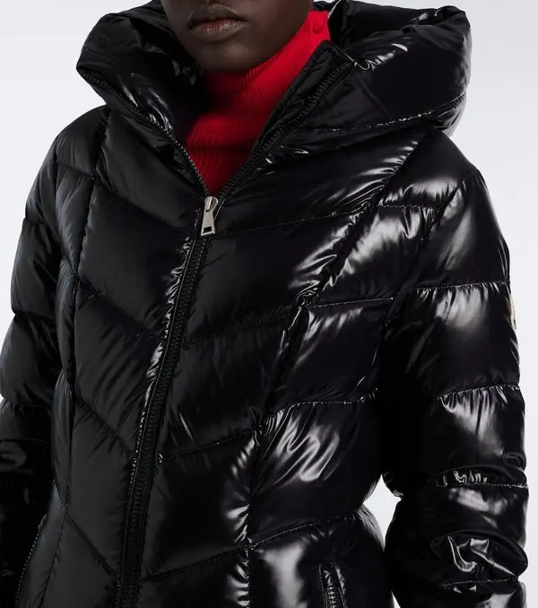 Moncler Marusse Hooded Quilted Down Coat