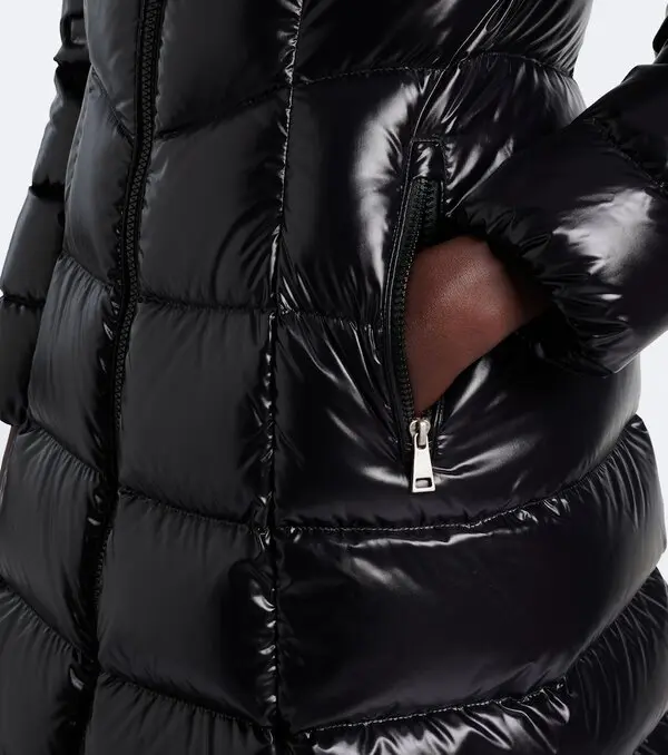 Moncler Marusse Hooded Quilted Down Coat