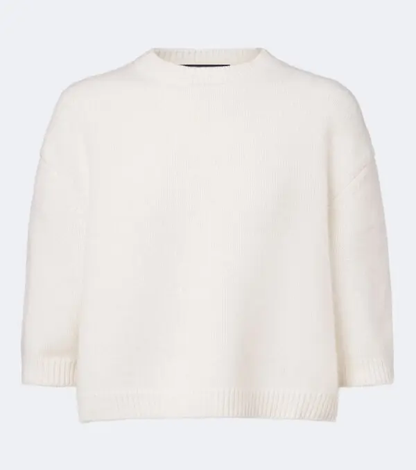 Arch4 Jackie Cashmere Sweater - White