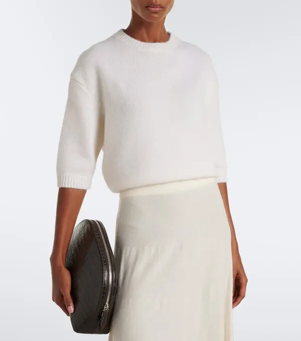 Arch4 Jackie Cashmere Sweater - White