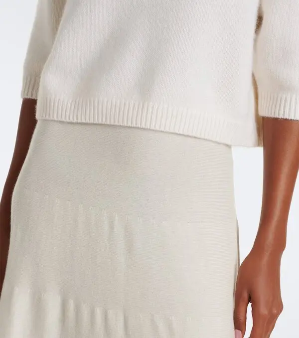 Arch4 Jackie Cashmere Sweater - White