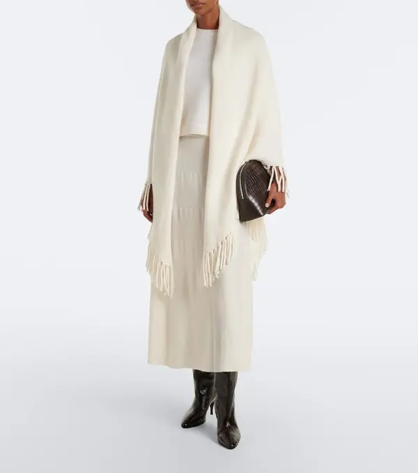 Arch4 Jackie Cashmere Sweater - White