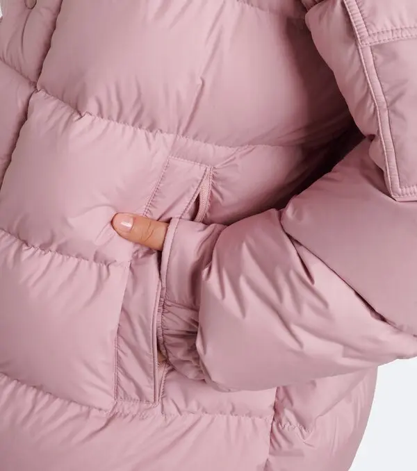 Moncler Maya 70 Hooded Down Jacket - Pink