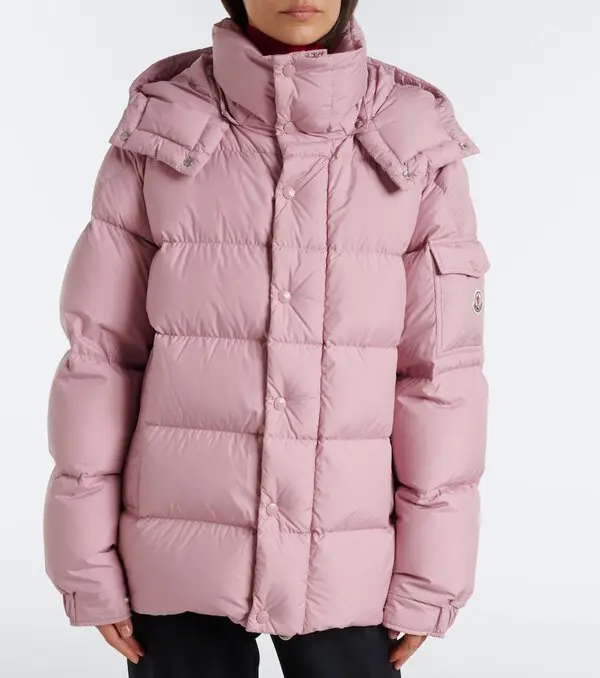Moncler Maya 70 Hooded Down Jacket - Pink
