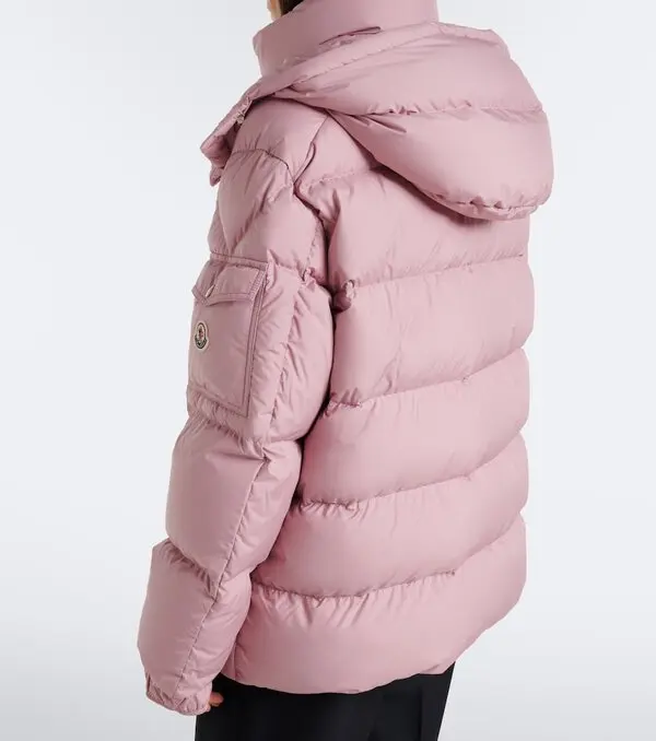 Moncler Maya 70 Hooded Down Jacket - Pink
