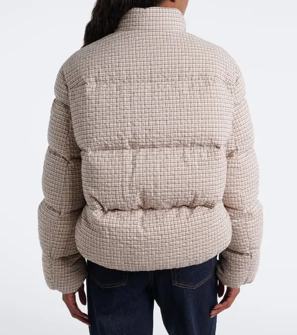 Moncler Cloante Checked Down Jacket