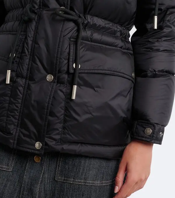Moncler Sesie Quilted Down Jacket - Black