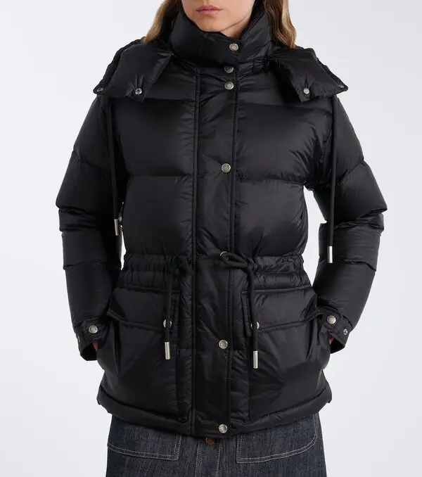 Moncler Sesie Quilted Down Jacket - Black