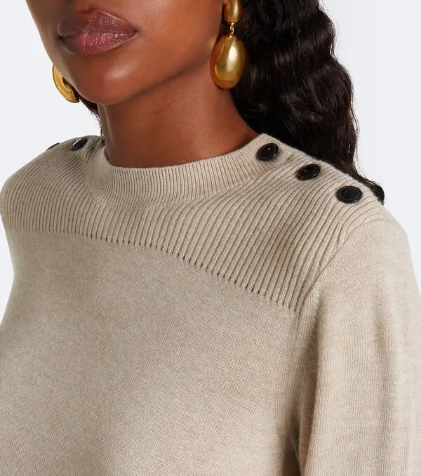 Isabel Marant Étoile Jozira Draped Sweater Dress