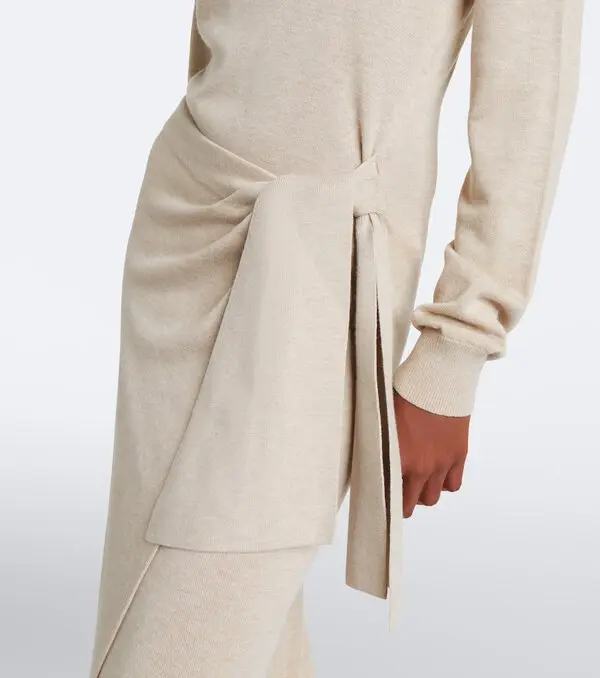 Isabel Marant Étoile Jozira Draped Sweater Dress