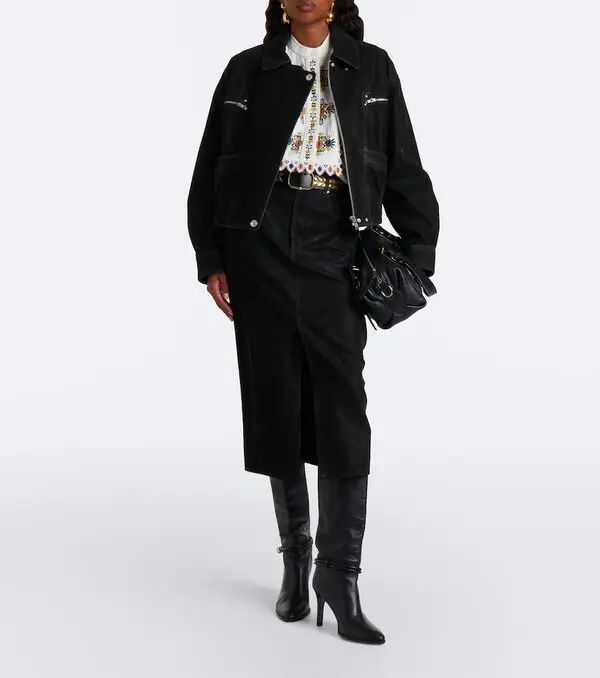 MARANT ETOILE Monique Embroidered Blouse