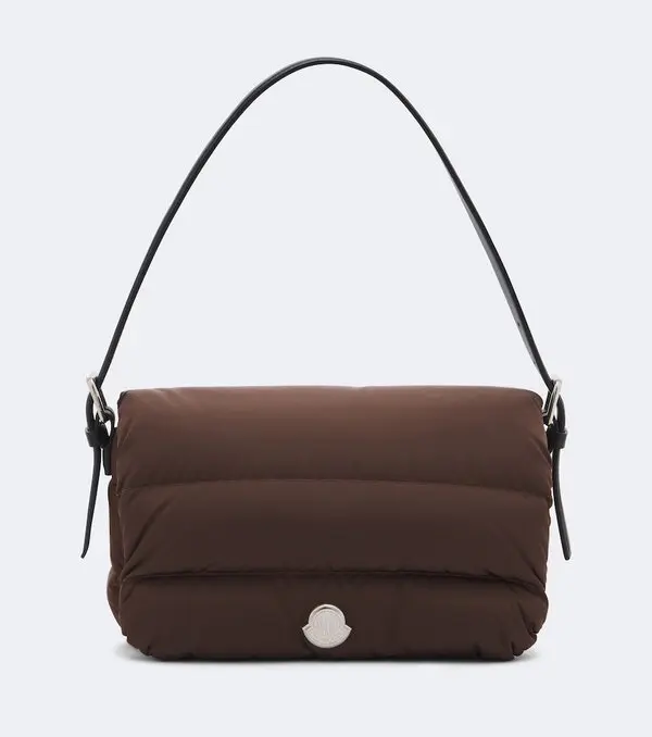 Moncler Caradoc Padded Shoulder Bag - Brown