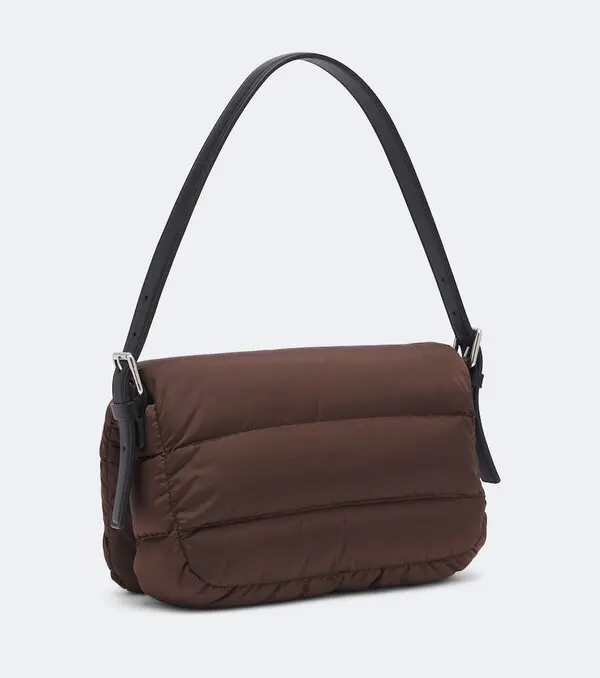Moncler Caradoc Padded Shoulder Bag - Brown