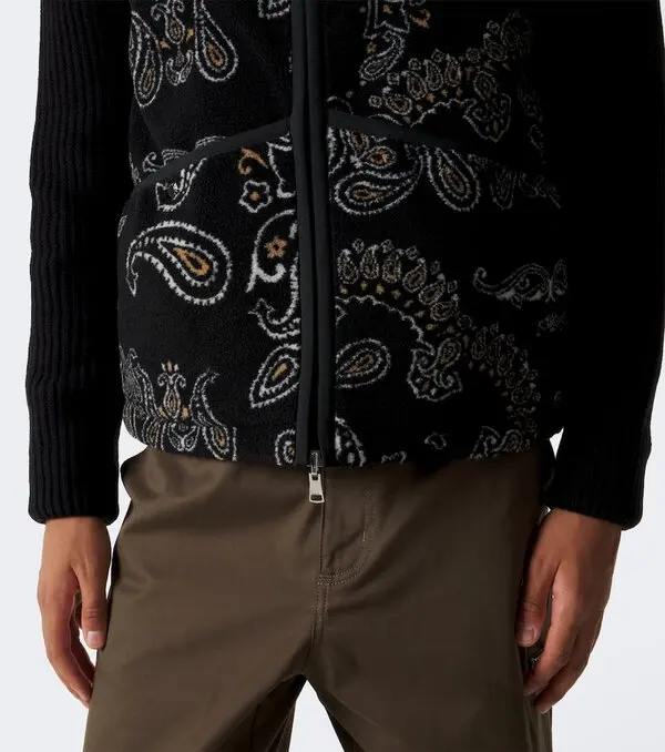 Moncler Reversible Paisley Vest