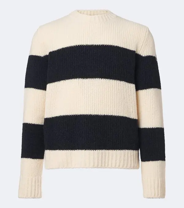 Moncler Striped Wool-blend Sweater