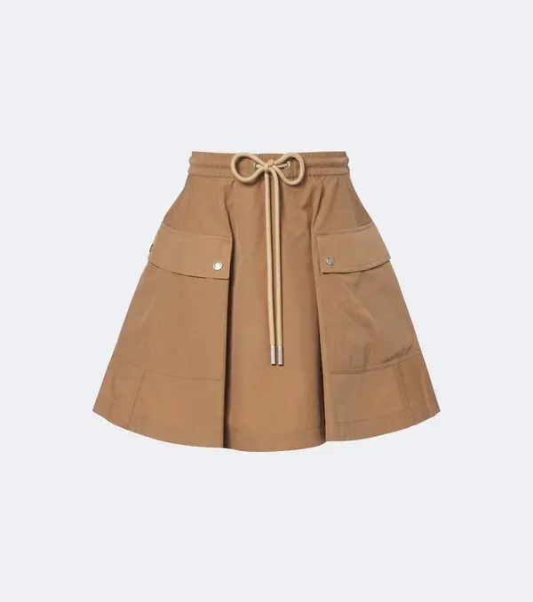 Moncler Pleated Mini Skirt