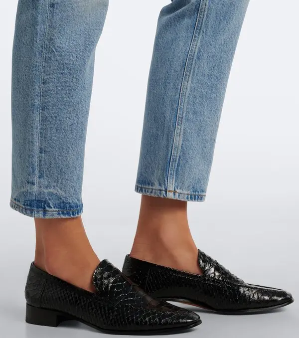 AGOLDE Riley Cropped Straight Jeans