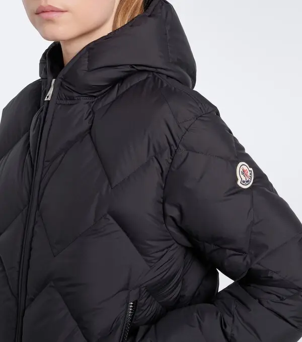 Moncler Arvouinne Hooded Quilted Down Jacket