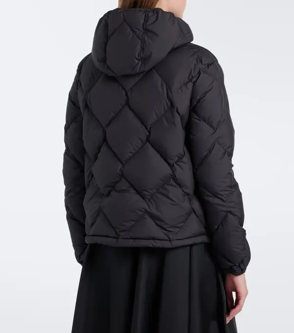 Moncler Arvouinne Hooded Quilted Down Jacket