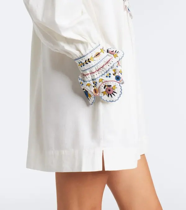 MARANT ETOILE Merva Embroidered Mini Dress