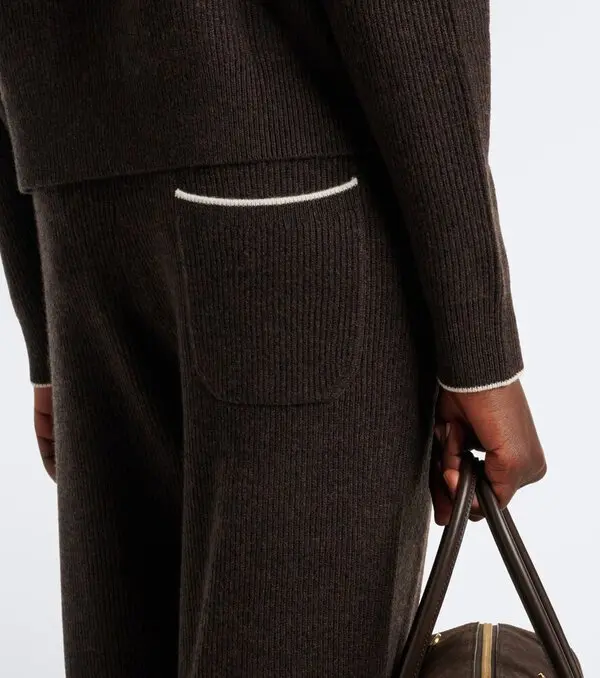 Arch4 Ribbed-knit Cashmere Hoodie