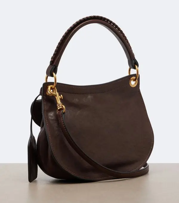 Miu Miu Rendez-vous Leather Shoulder Bag